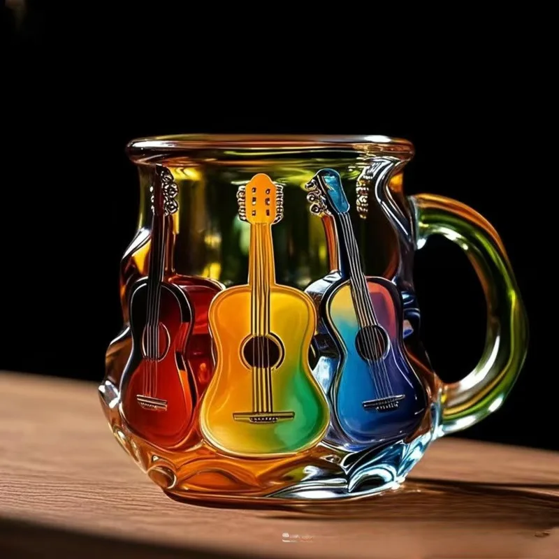 Hot Sale 300ml Durable Glass Cup Coffee Mug Reusable Tumbler Cups Drink ...