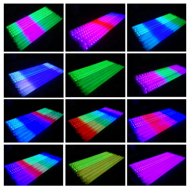 1m Programmable Dmx Rgb Meteor Led Digital Tube Lights - Buy Rgbw Led ...
