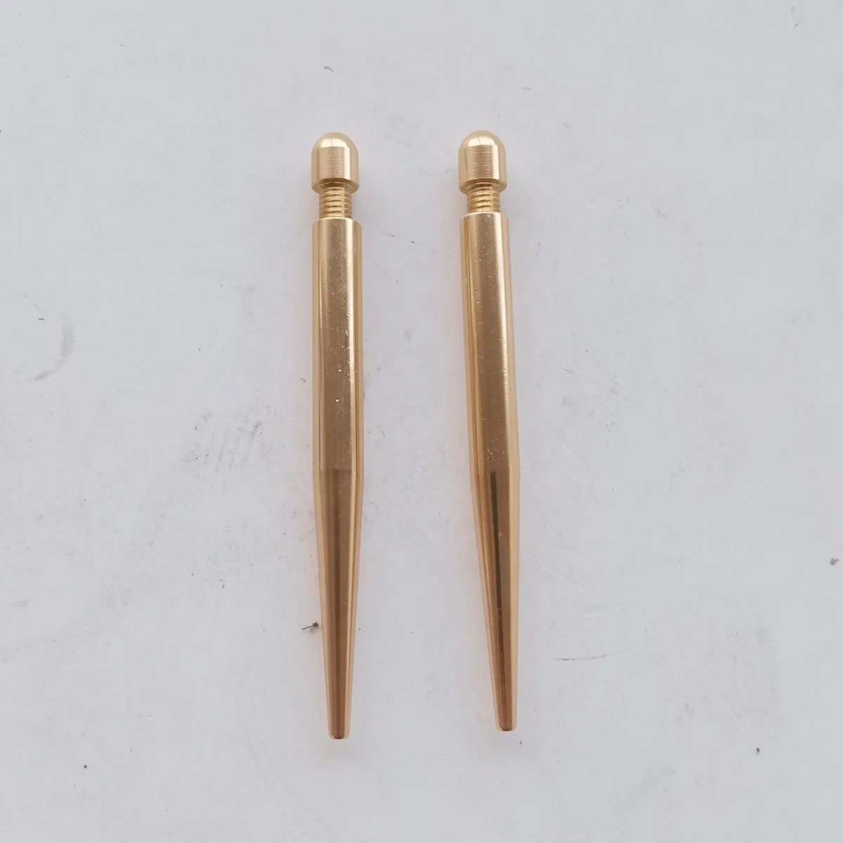 Aluminum Cylinder Desktop Table Top Standoff Silver Anodised Dia 7*50 ...