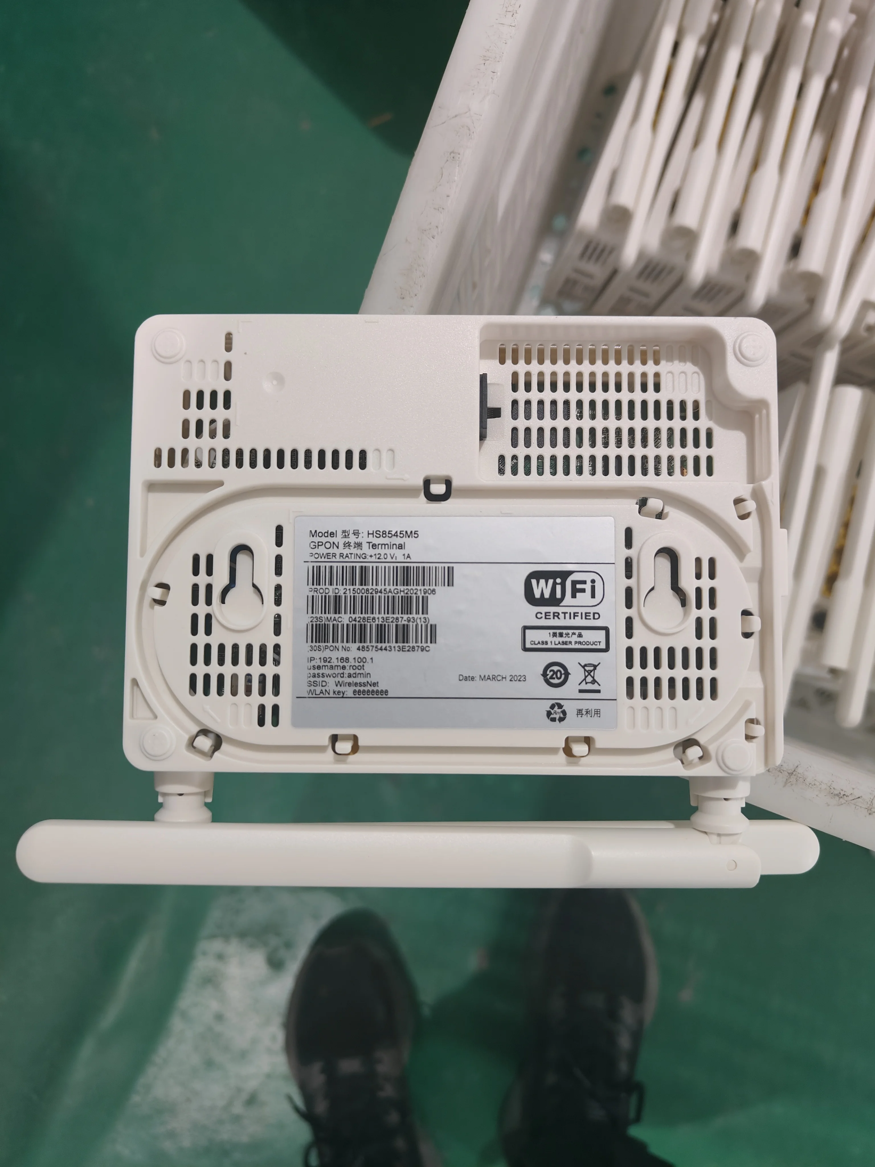 New Anatel certificate GPON ONT HS8545M5 1GE+3FE+VOICE+WIFI GPON ONU ...