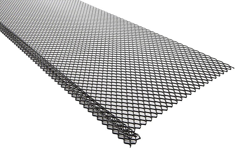 Expanded Metal Mesh Pattern Gutter Guards - Durable & Stylish