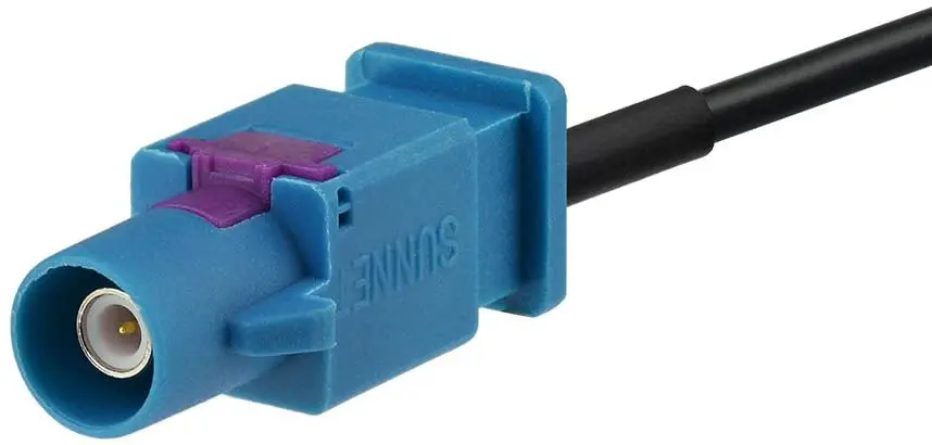 Fakra Z Water Blue Male To Female Extension Rg174 Pigtail Cable ...