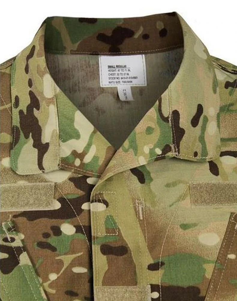 Tactical OCP Uniform - Custom Logo, Solid & Camo Colors