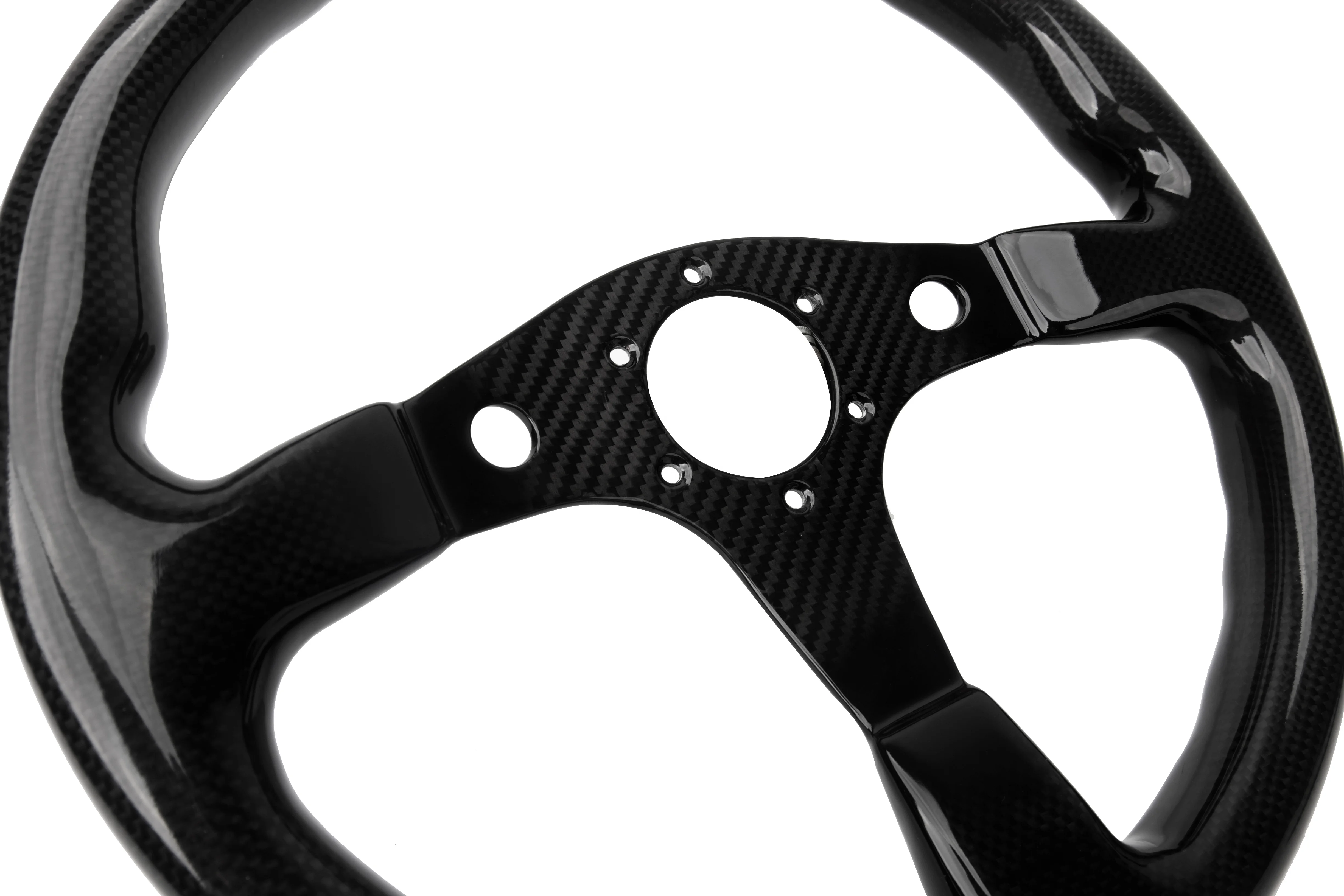 Hiwowsport Carbon Fiber Racing Steering Wheel - 300mm