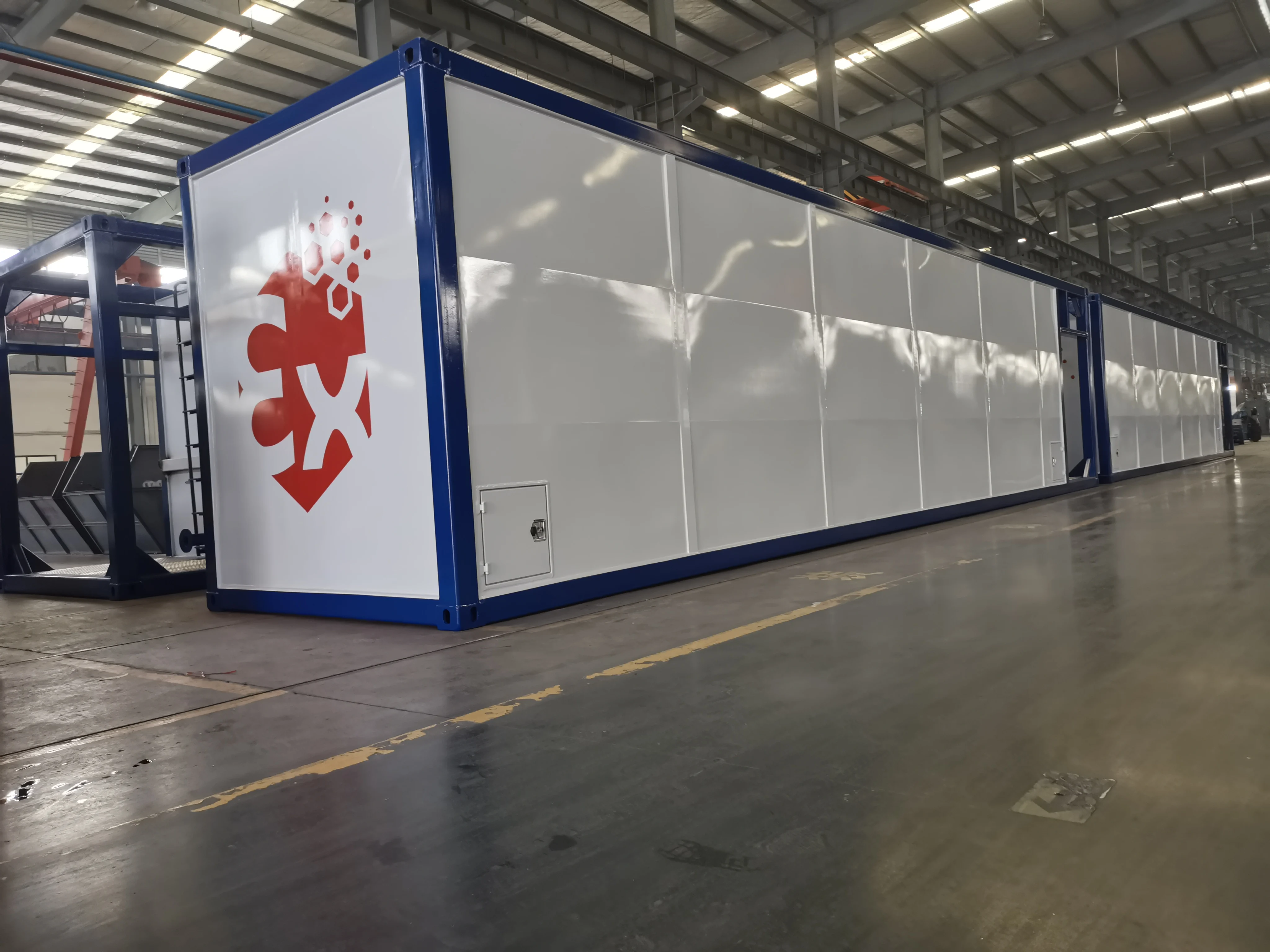 40ft Skin Care Cream Emulsion Tank Container 47500 Liter Portable Tank ...