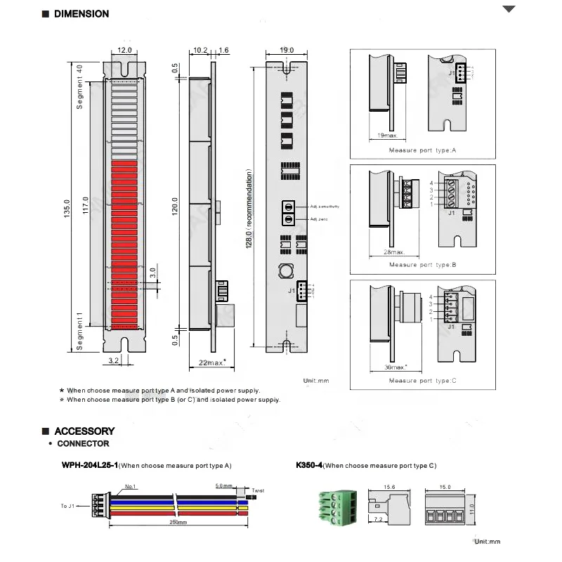 Taidacent 40 Segment LED Audio VU Meter - Precise Signal Indicator