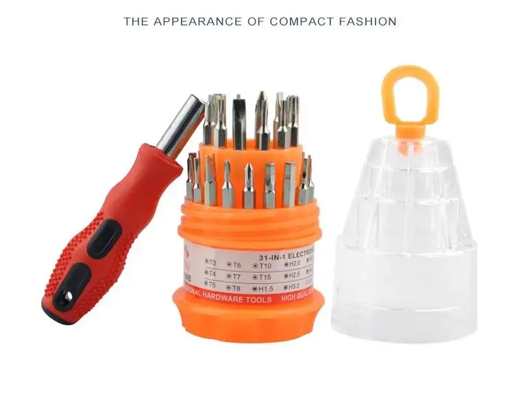 31-in-1 Multifunction Screwdriver Set for Precision Repairing