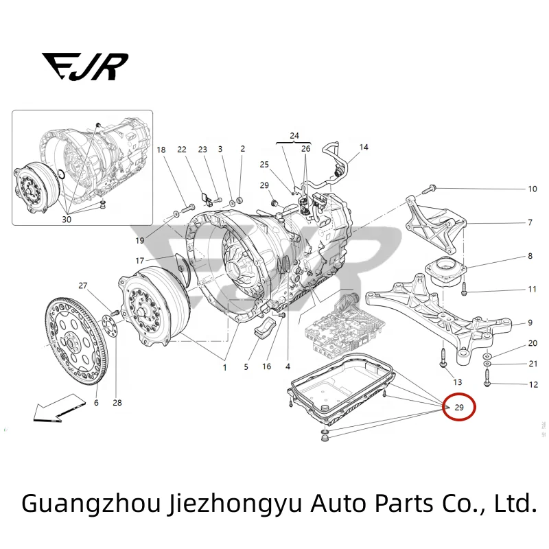 673003178 673005766 OIL SUMP KIT for Maserati Levante Ghibli