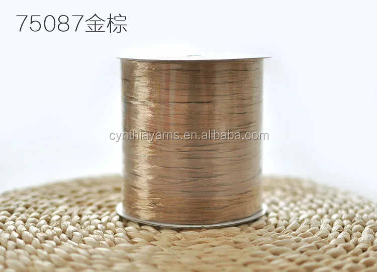 Cynthia Shiny Raffia DIY Colorful Decoration Paper Raffia Yarn