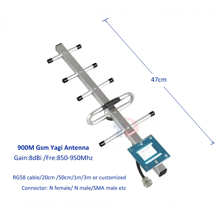 Outdoor 900M Yagi Antenna - Long Range Signal Booster