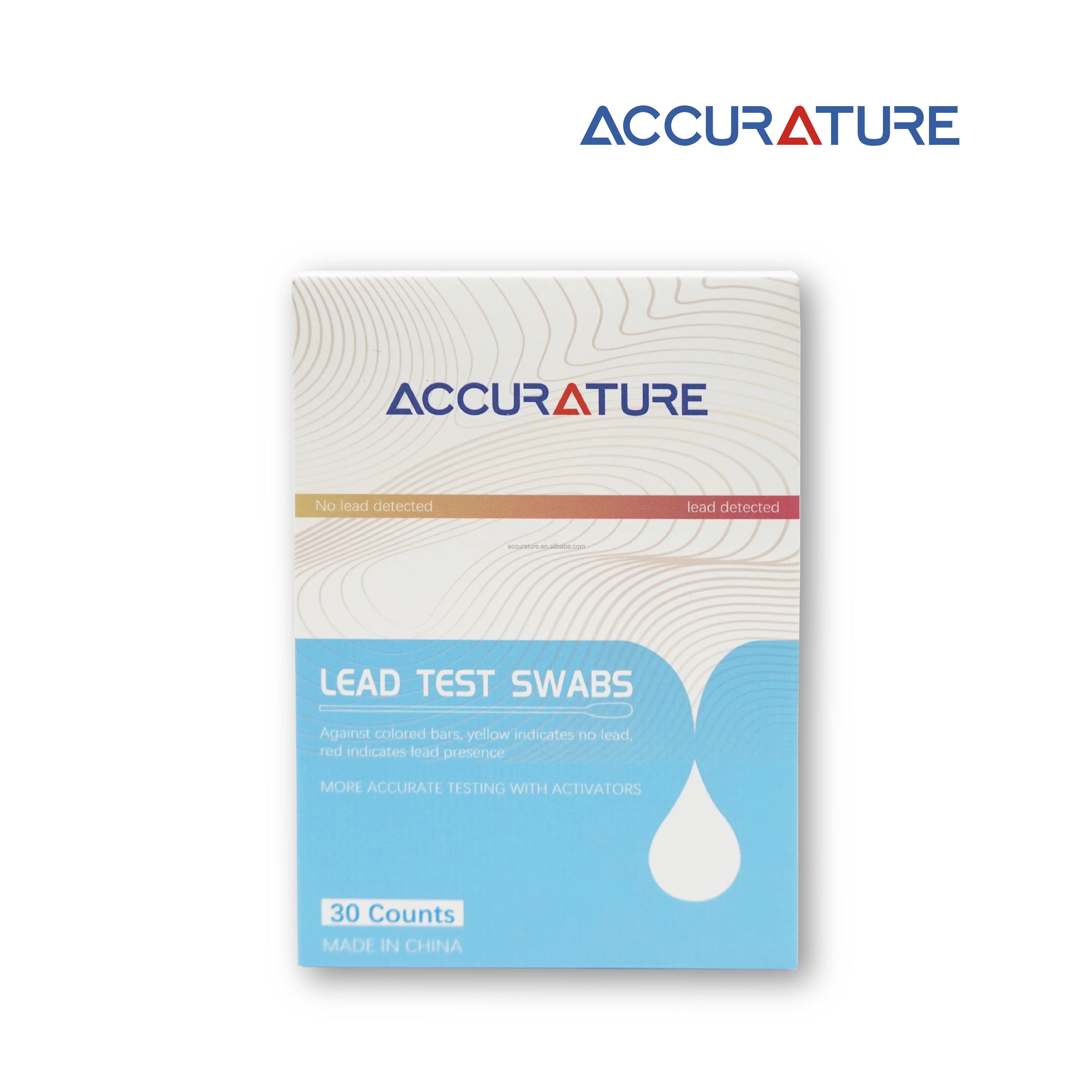 Accurature Detects Lead In House Objects Surfaces 30 Swabs Rapid Lead ...