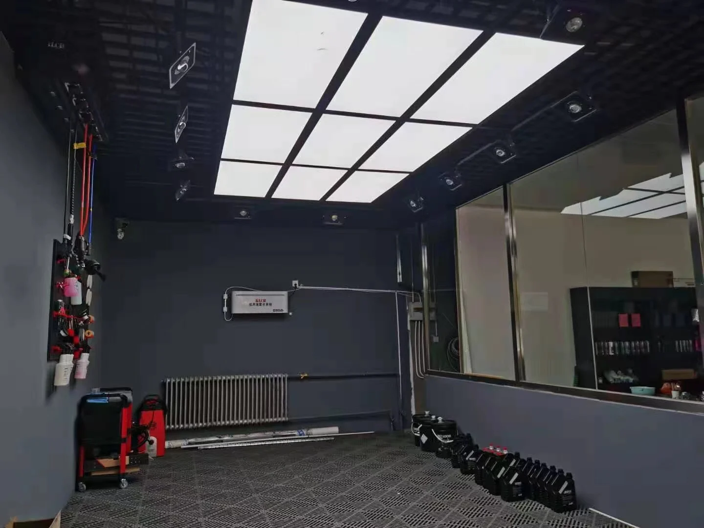 KLCB CE Car Wash Garage Car Detailing LED Panel Light Room