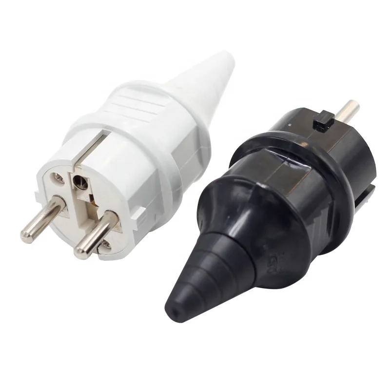 Eu Wiring Plug Ce Mark Waterproof European Plug Schuko Power Wiring ...