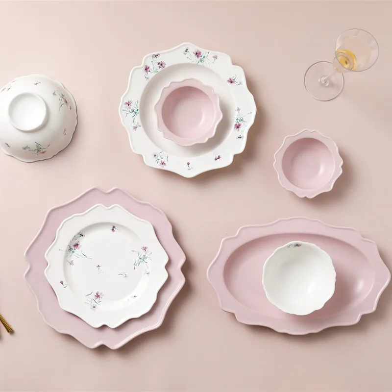 Elegant Ceramic Dinnerware Set Exquisite Design Showcasing Taste ...