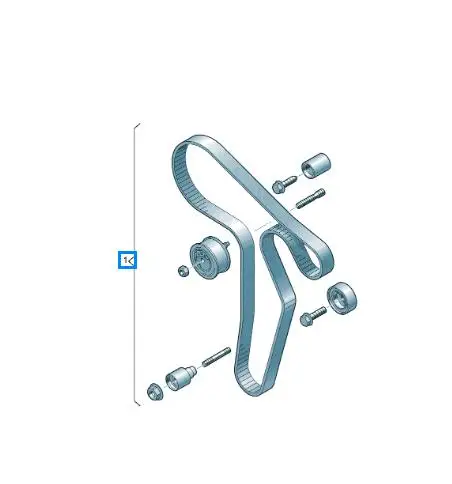 Engine Timing Chain Belt Kit Ina 5300550100 03l198119a 03l198119b ...