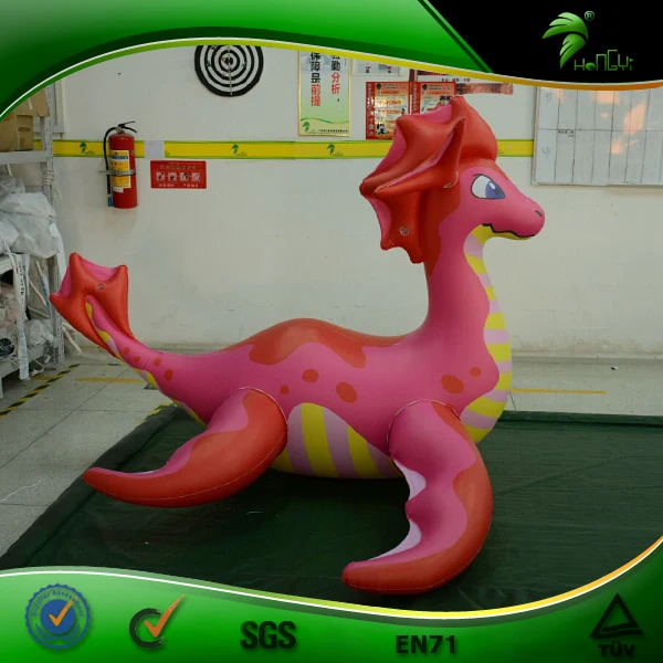 Custom Inflatable Dragon Animation - Bouncy Fun Pool Toy