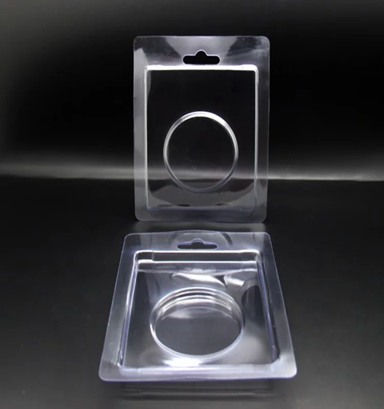 Clear Vacuum Forming Plastic PVC PET Coin Blister Packaging