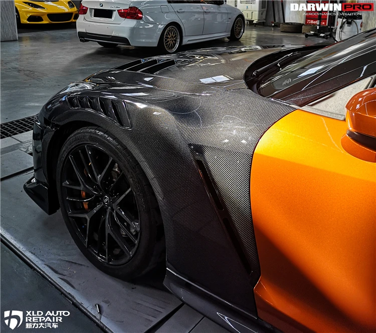 Darwin Pro Nis Mo Style Portion Kohlefaser-karosserie-kit Für Nissan ...