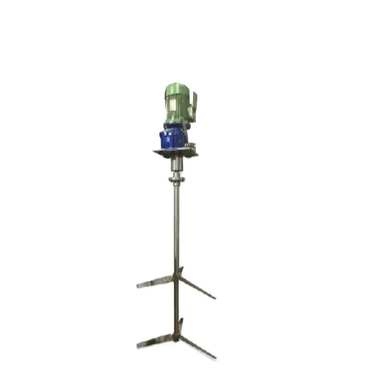 Industrial Flash Mixer with Motorized Agitator for Water Treatment and ...