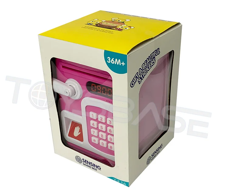 Funny Kids Electric Saving Bank Money-box Atm Toy - Buy Money-box Atm ...