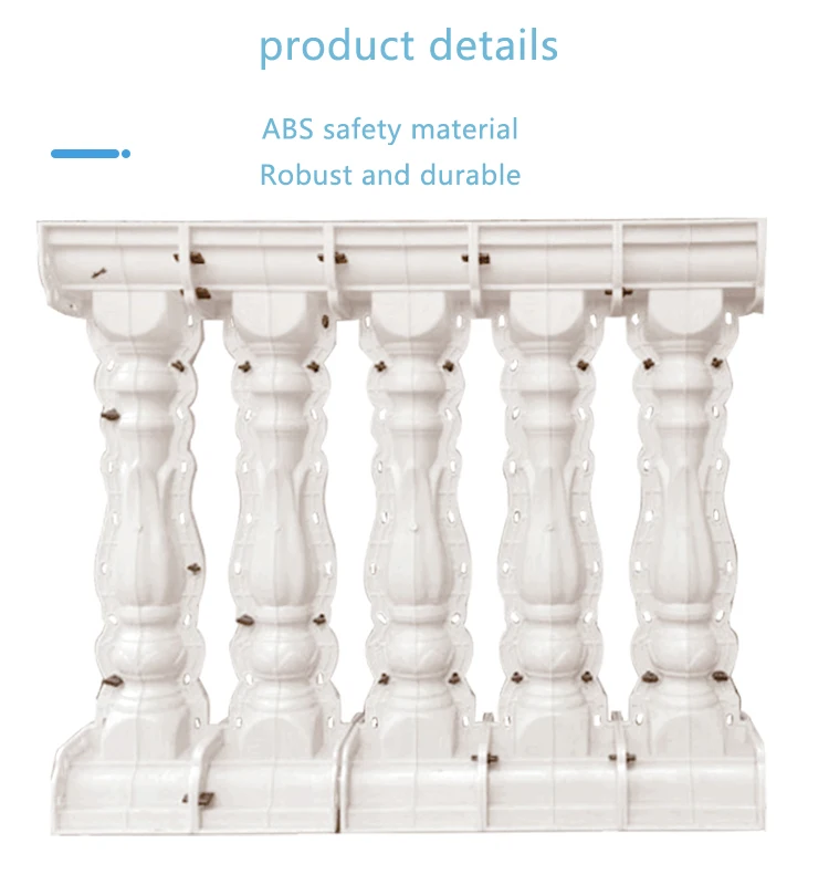 Roman Pillars Balustrade Mould - Durable Precast Baluster