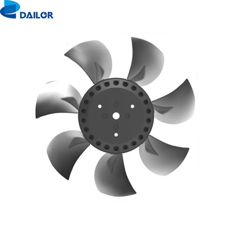8" 200mm AC External Rotor Motor Powered Axial Flow Fan