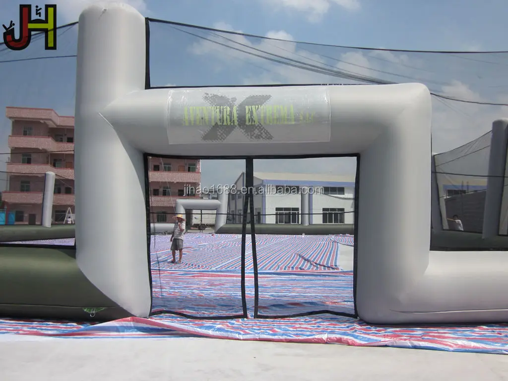 Large Inflatable Paintball Netting Arena Inflatable Paintball Field for ...
