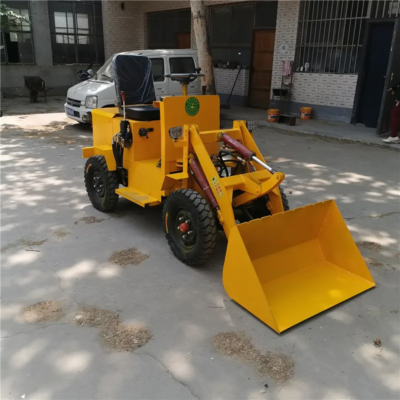 Mini Articulated Electric Wheel Loader Electric/Diesel Wheel Loaders ...