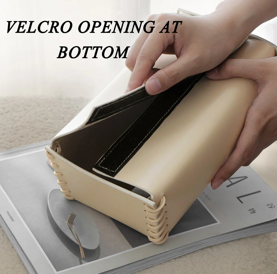 Luxury Leather Tissue Covers - Customized Designs