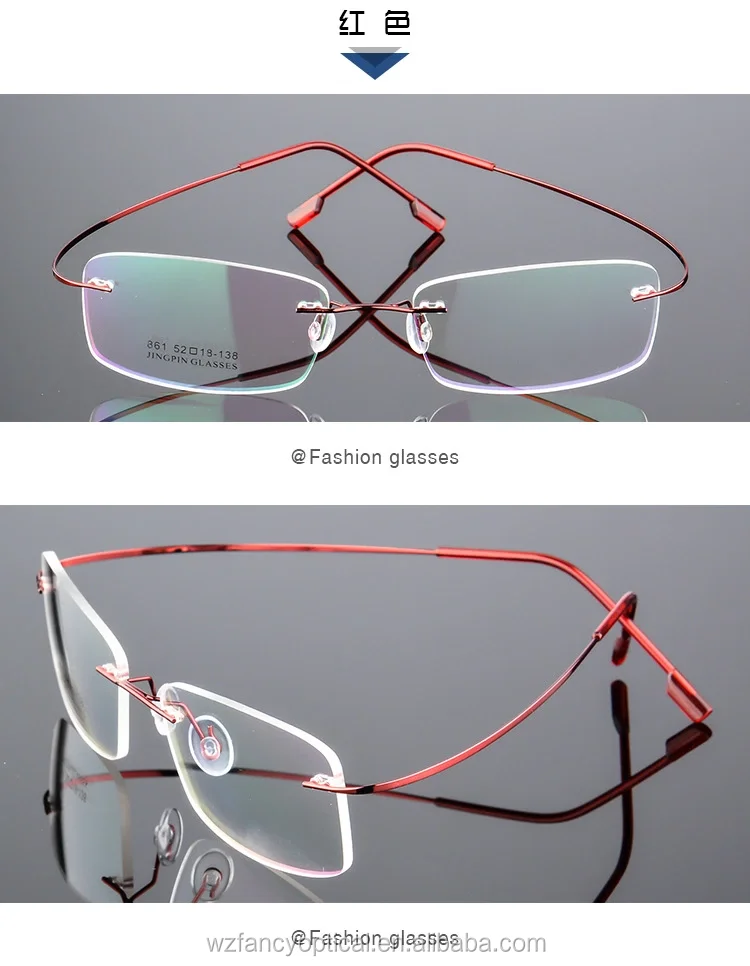 Flexible Titanium Glasses Frames - Durable & Stylish