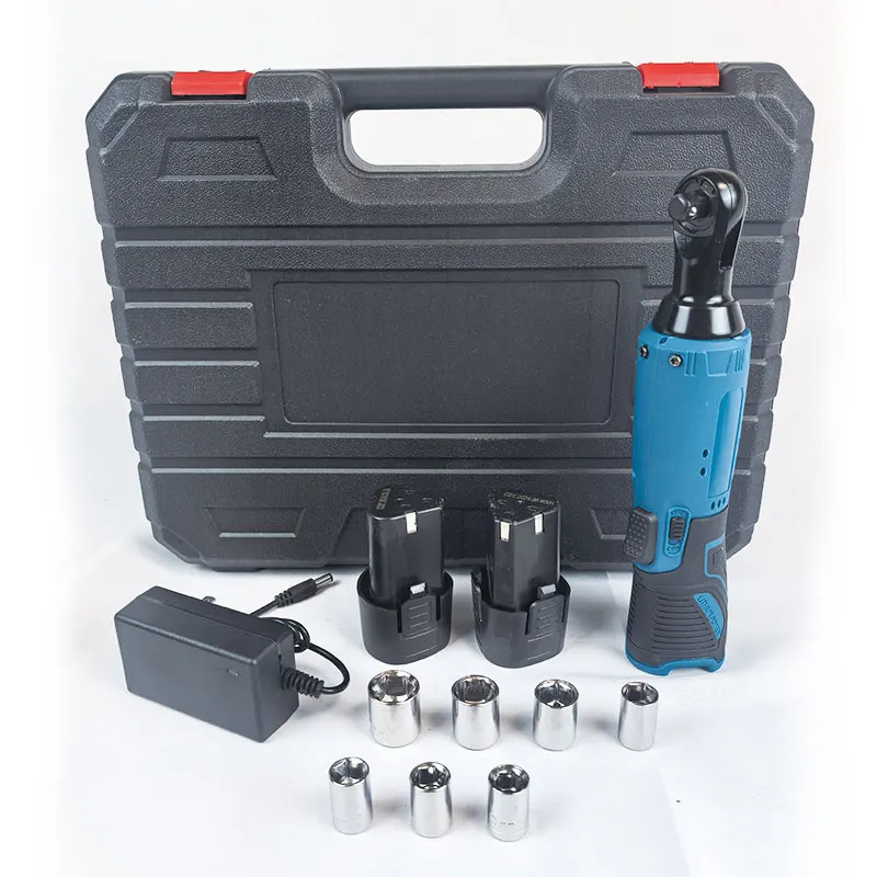 Industrial Grade 12V Lithium Battery Powered Impact Wrench Set Charging ...