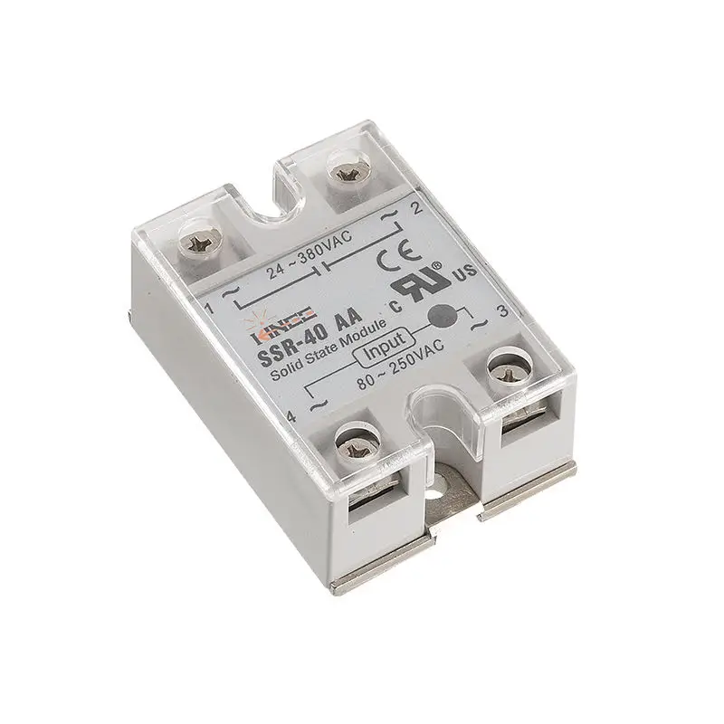Kinee Solid State Relay Ssr-40dd Da Va Aa Dc-ac 40a Actually Dc 3 -32v ...
