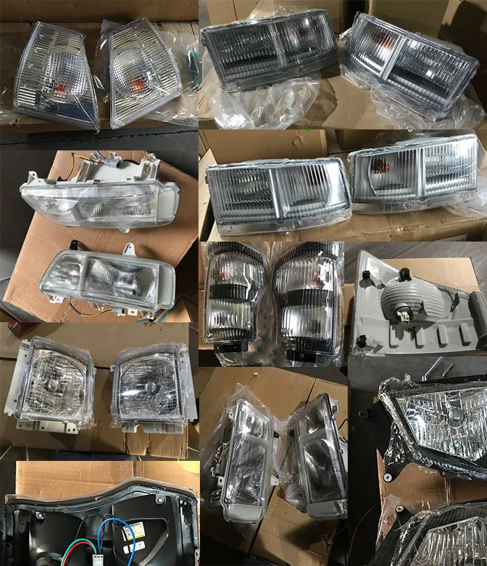 Auto Body Parts Headlamp Headlight for ISUZU Pickup Truck Spare Parts ...