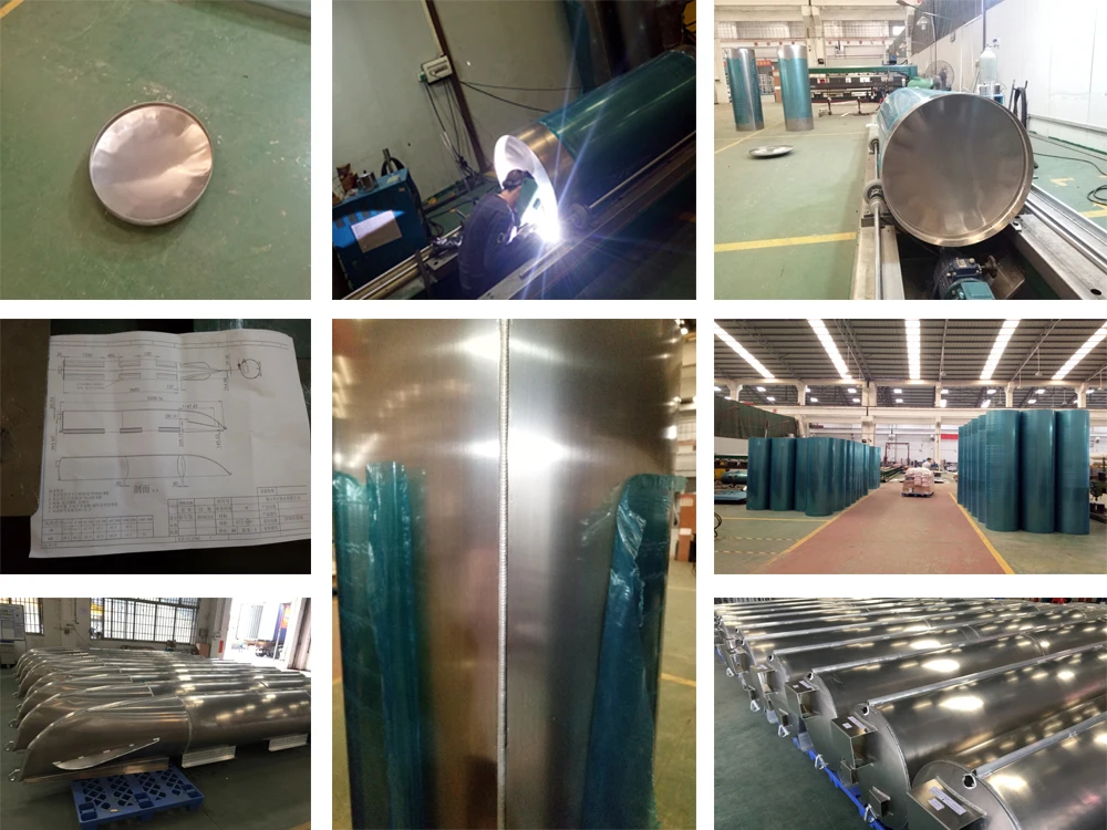 Aluminium Pontoon Boat Log Tubes - Durable & Customizable