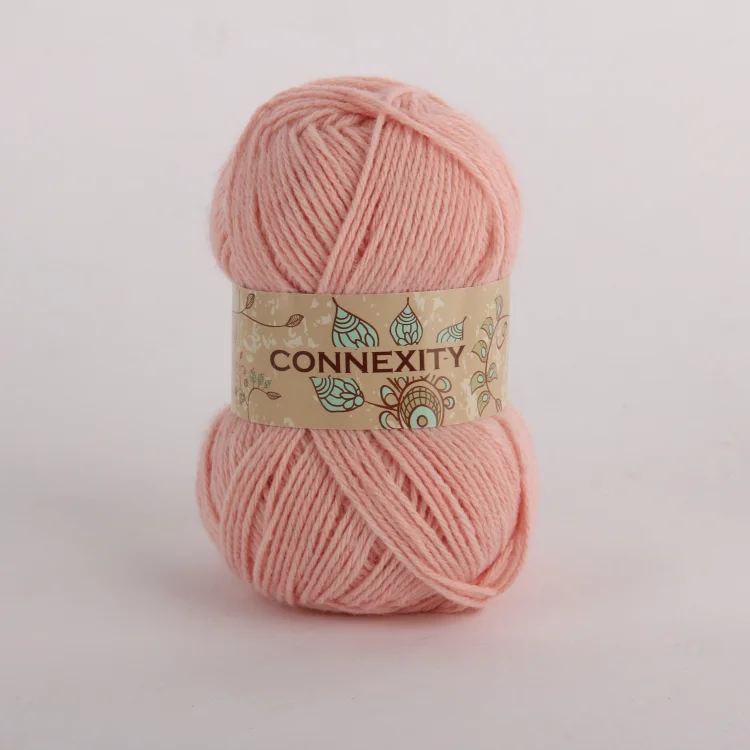 Acrylic Nylon Blended Soft Wool Thread Yarn - Buy Acrylic Polyamide ...