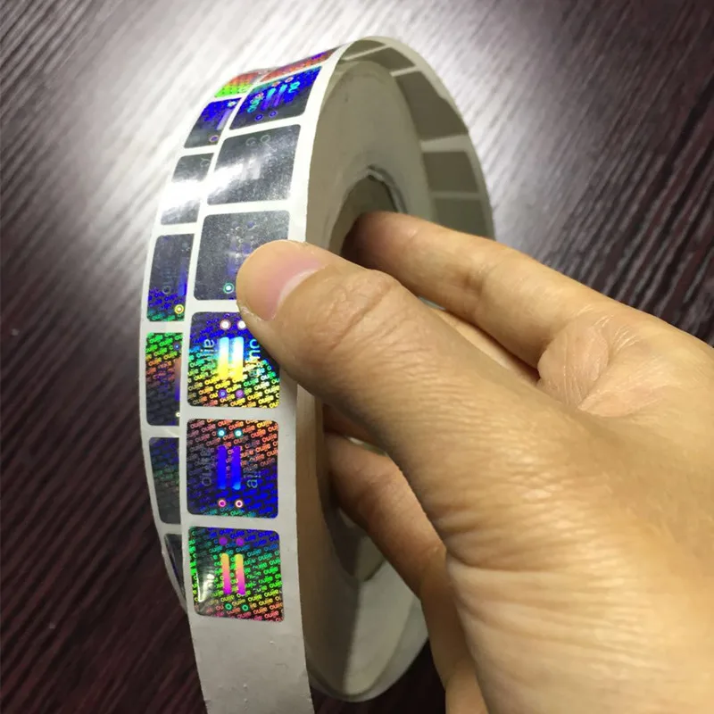 Customized Anticounterfeit Hologram Label 3d Hologram Genuine ...