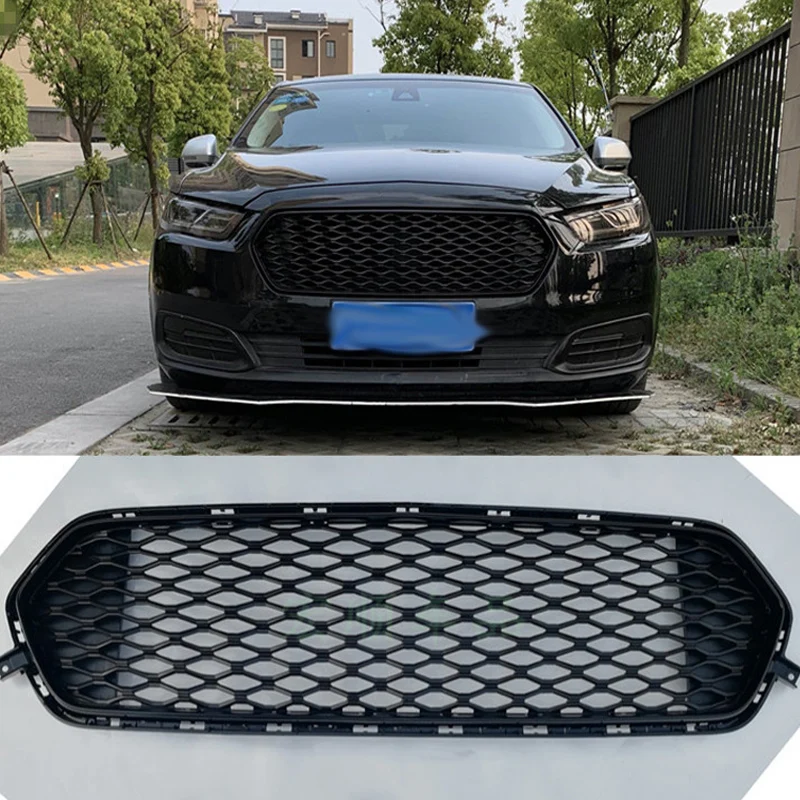 Gloss Black Front Bumper Grill For Ford Taurus 2015-2018 Radiator ...
