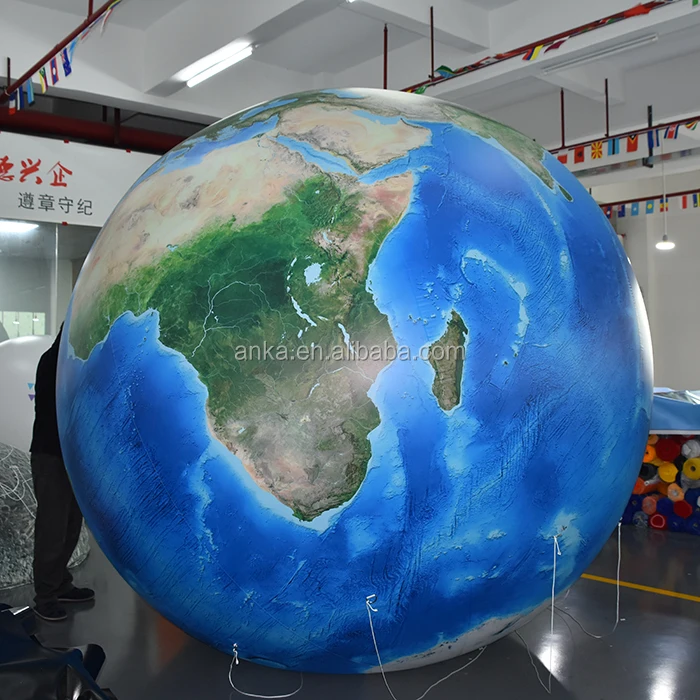 New Design Inflatable Satellite Images Earth Ball Inflatable Globe ...