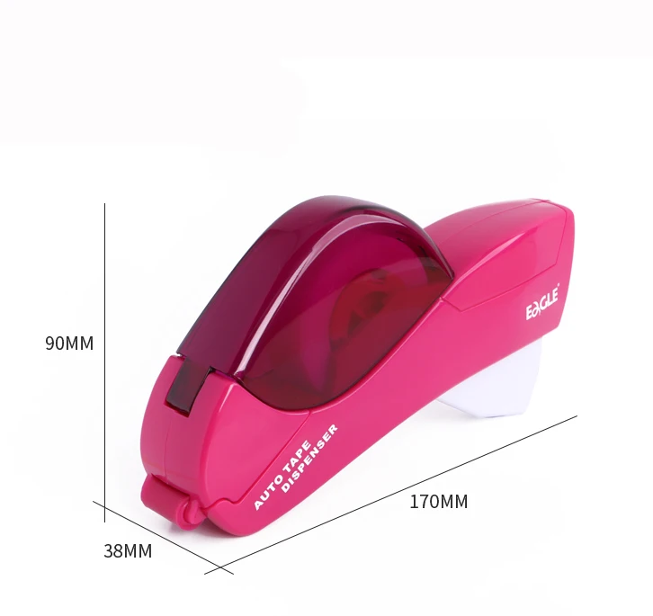 Automatic Trigger Squeeze Tape Dispenser - Single Handheld Design