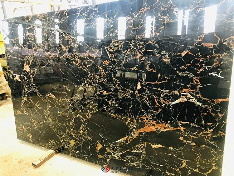 Athens Portor Marble Calcite Portoro Brown Black And Golden Potro ...