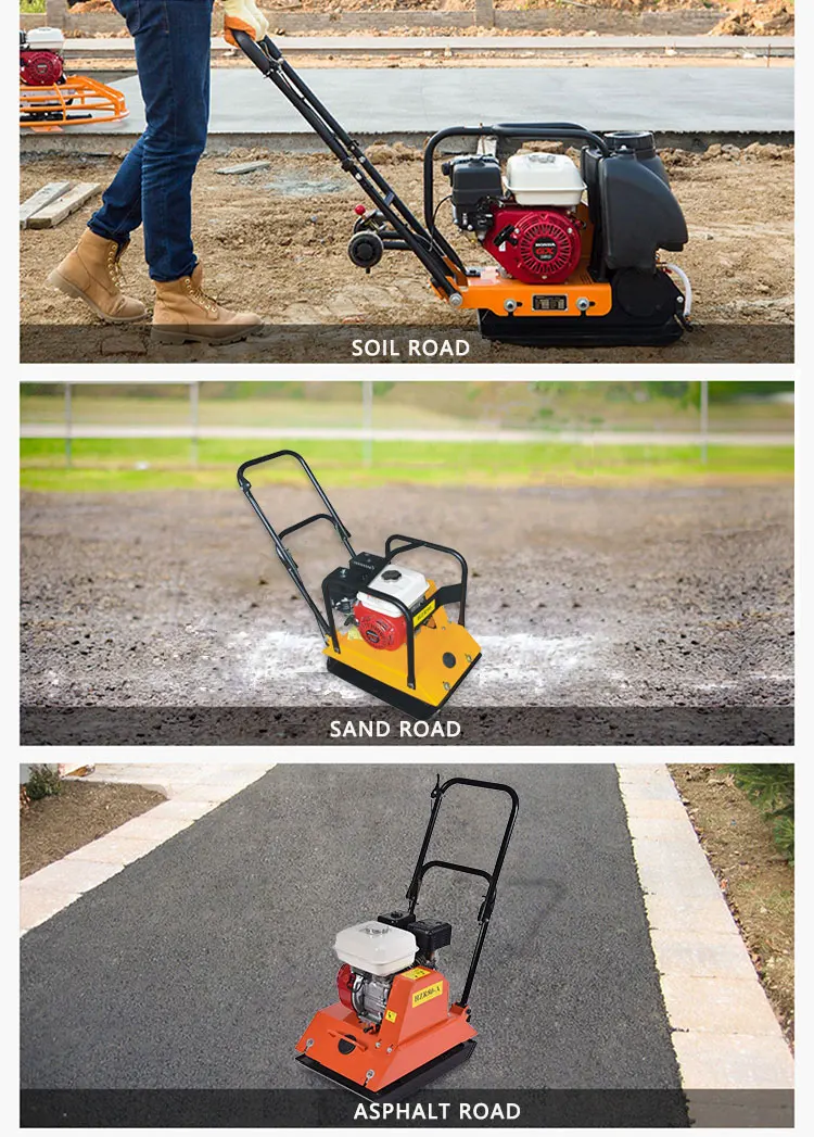 Loncin Electric Concrete Vibratory Soil Plate Compactor Machine with ...