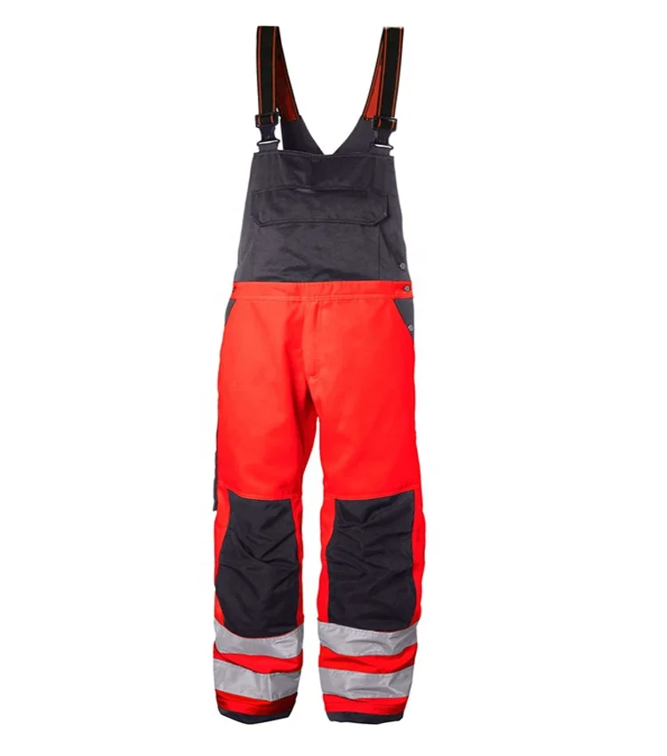 Custom Work Bib 65%polyester 35%cotton Cheap Safety Work Wear ...