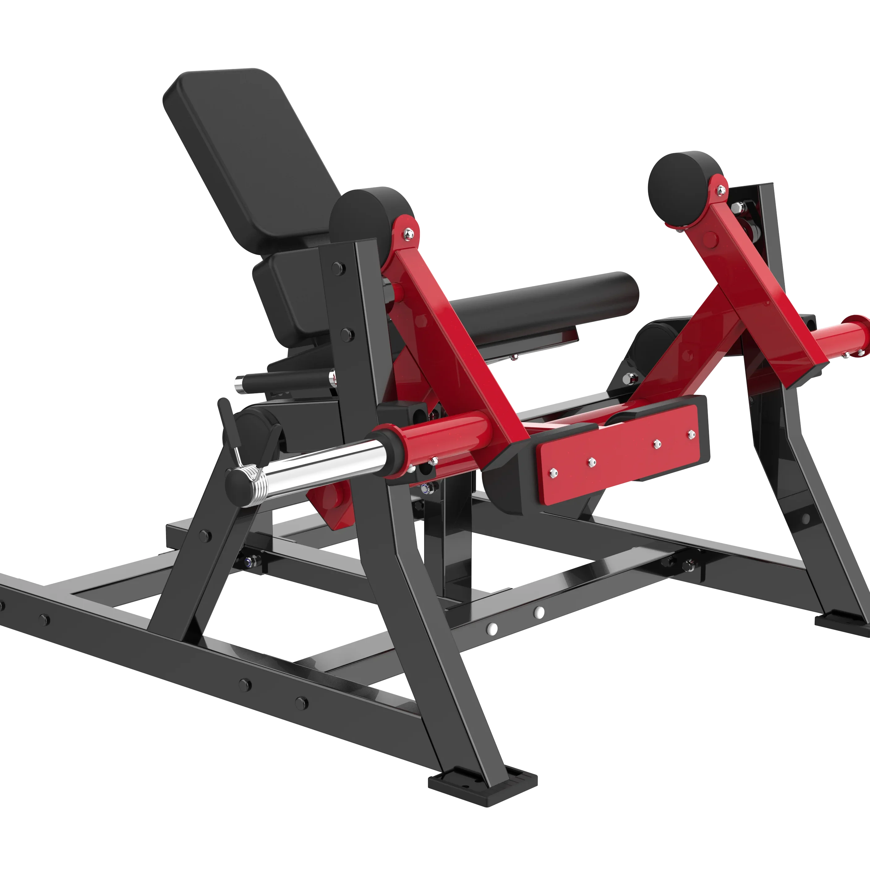 Lateral Leg Press - Abdominal Oblique Crunch & Extension