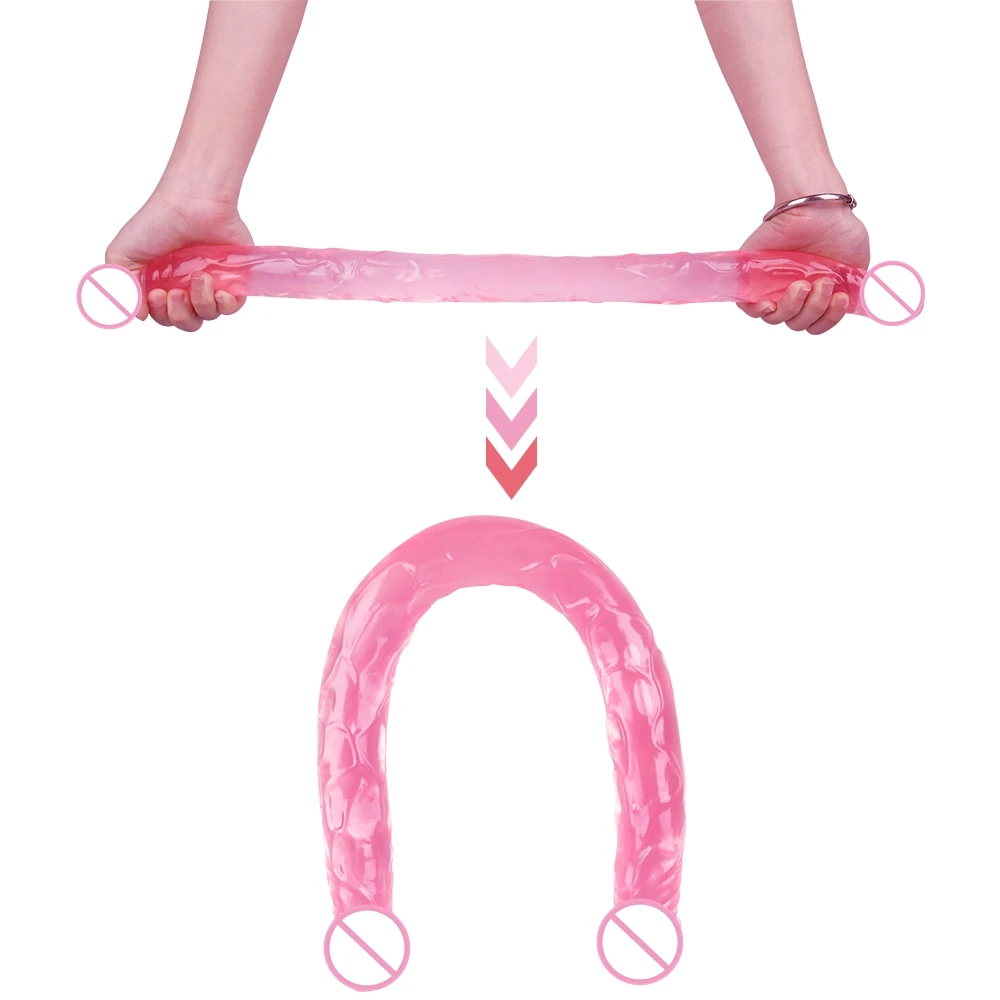 56cm 긴 현실적인 더블 딜도 게이 자위대 장난감 레즈비언 더블 동 침투 부드러운 딜도 성인 섹스 토이 여성을위한 - Buy Sex Toys Xxxl Dildo Dildo ...