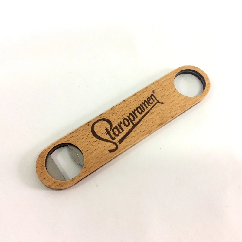 Poromotional CORONA Wooden Beer Bar Blade - Sustainable & Stylish