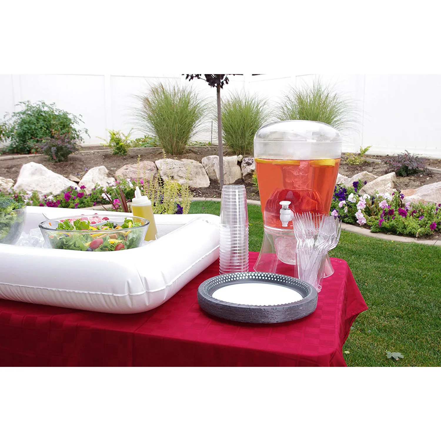 Food Grade Clear 2 Gallon Beverage Dispenser Acrylic Drink Dispenser ...