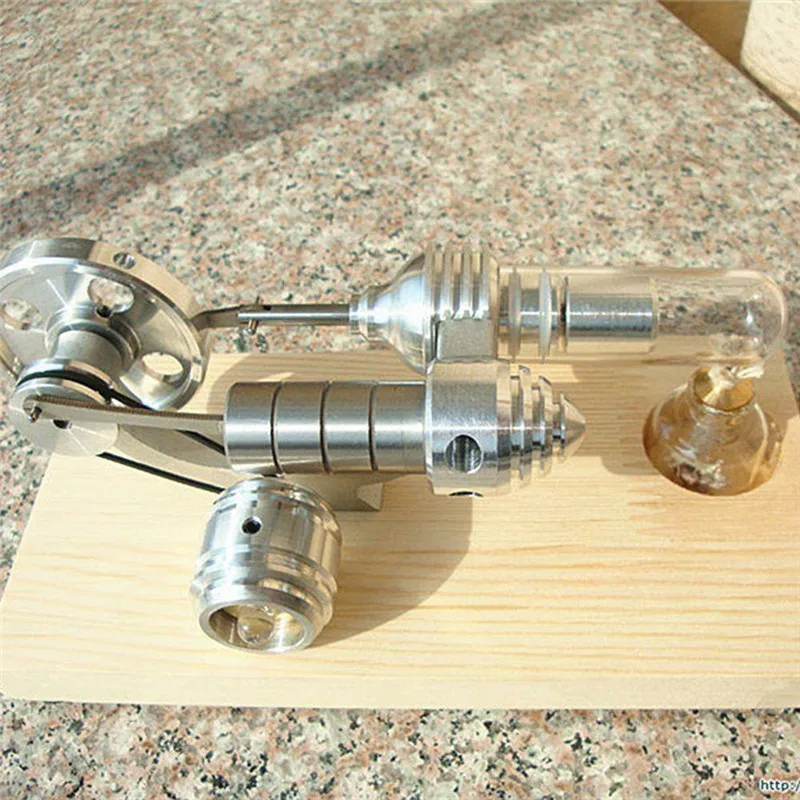Mini Stirling Engine Diy Creative Motor Model Educational Heat Steam ...