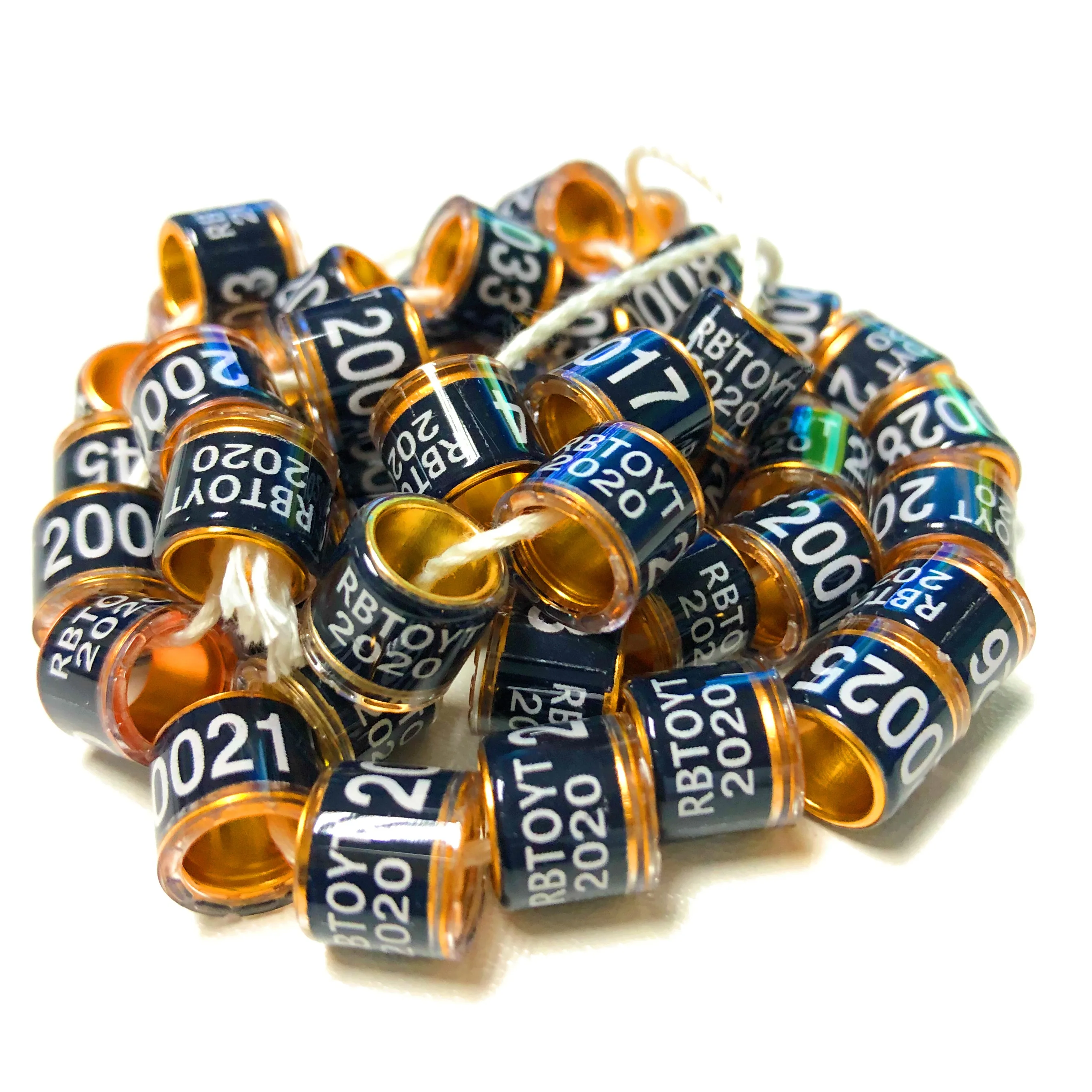 FCC Pigeon Racing Ring Size 8mm - Sustainable & Durable