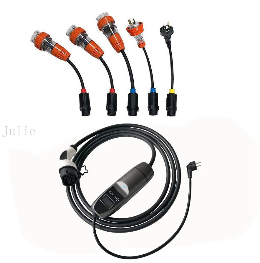 32A 16A 3phase 22KW 11KW Schuko Plug to CEE Red Power Female Plug ...