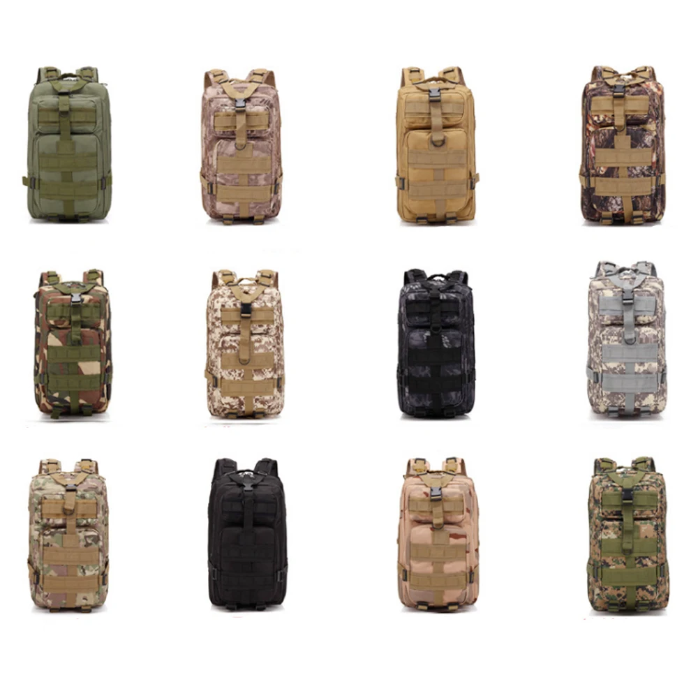 Molle Assault Pack - Ocp Tactical Backpack Red 25L
